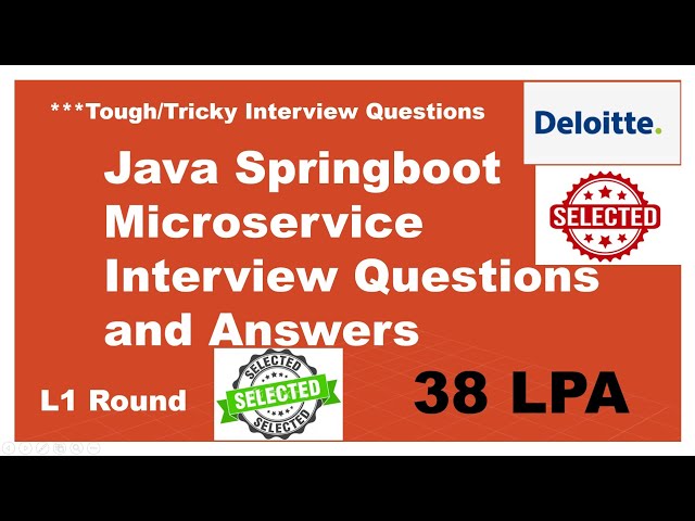Essential Java Interview Questions for Deloitte: A Comprehensive Guide | Galaxy.ai