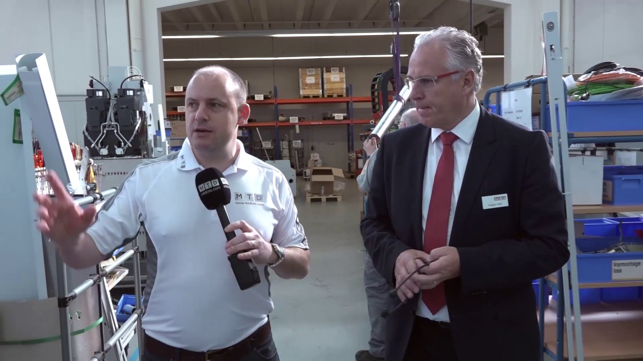 Chiron give MTDCNC the tour of their assembly hall and it's fascinating