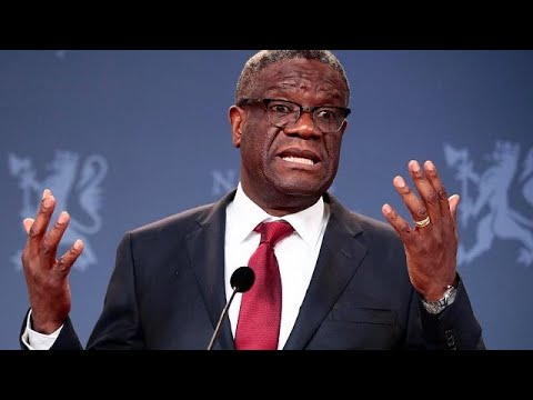 Don't stop investigating war crimes in DRC: Mukwege urges ICC