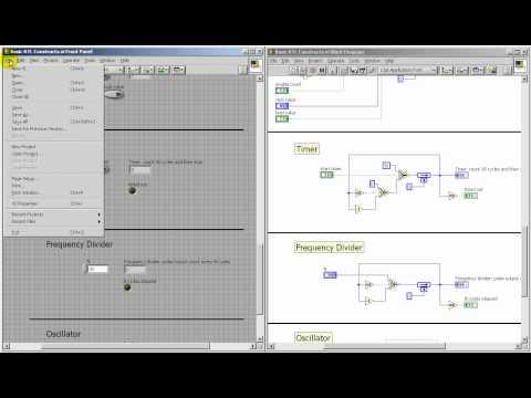 LabVIEW FPGA: Basic RTL constructs: timer, frequency divider, oscillator