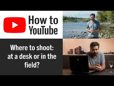 How to shoot a YouTube show – Should you shoot in studio or in the field?