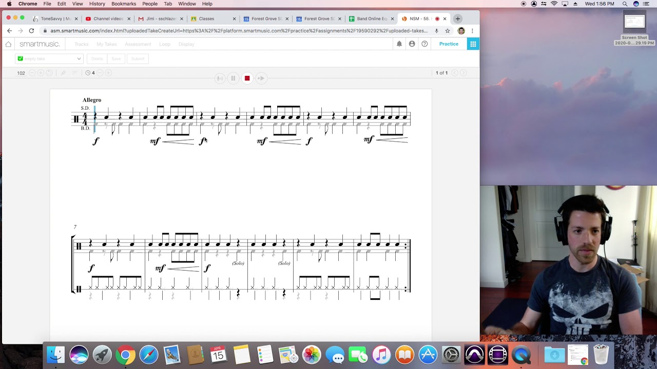 SmartMusic for Percussion