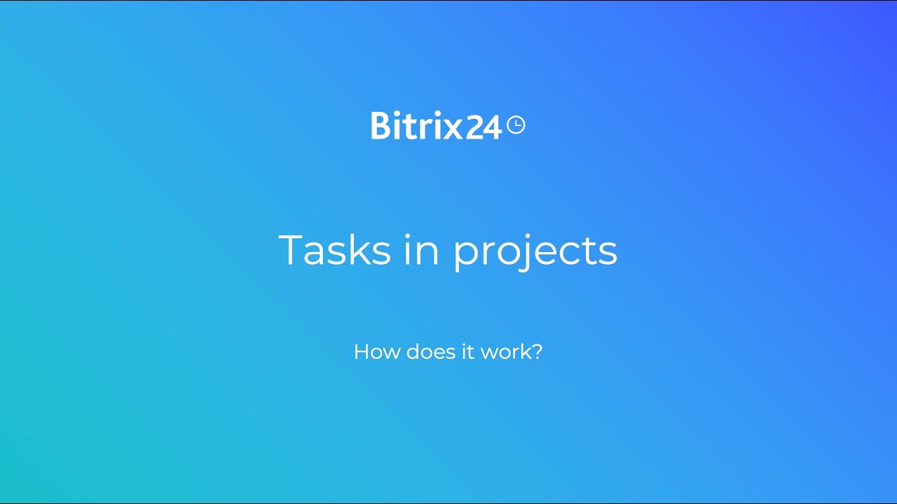 Tasks in projects