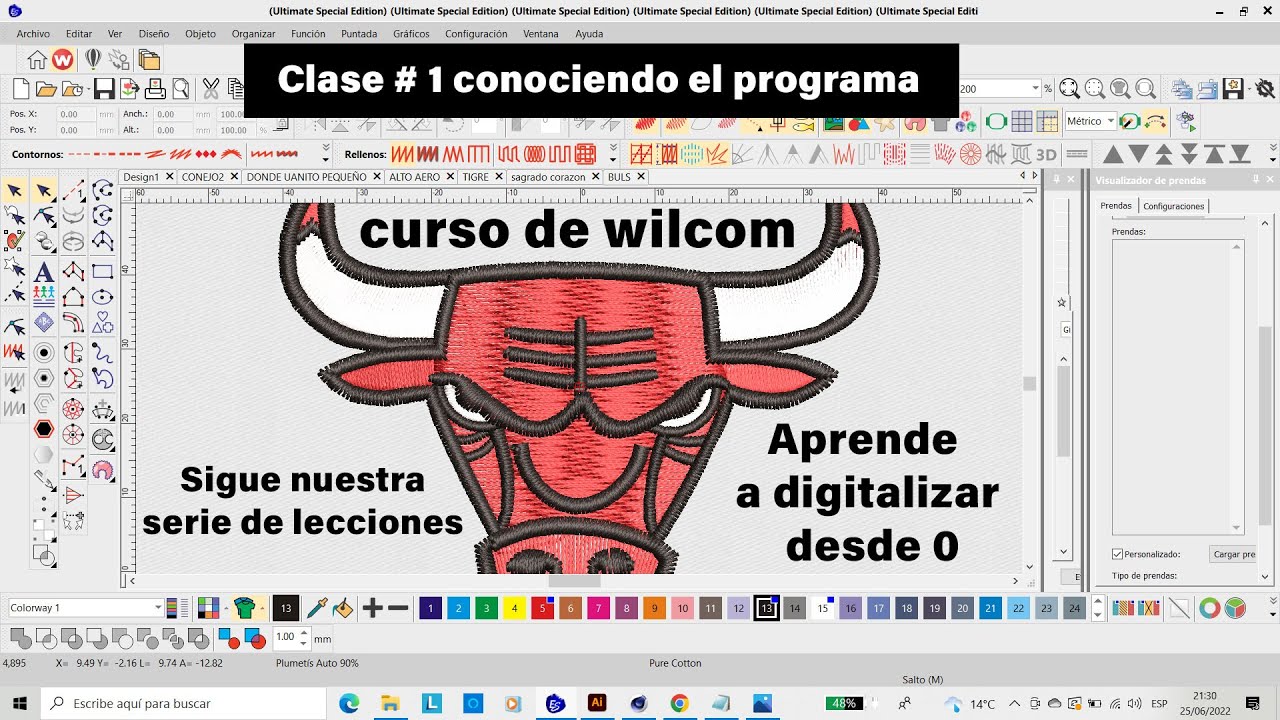 Lesson 1: Wilcom EmbroideryStudio e4.2 Getting to Know the Program