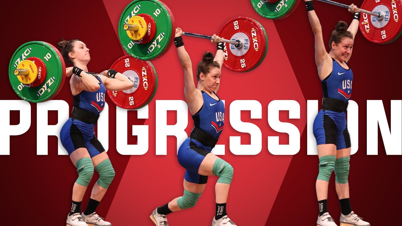 How To Split Jerk For Olympic Weightlifting | EXERCISE PROGRESSION