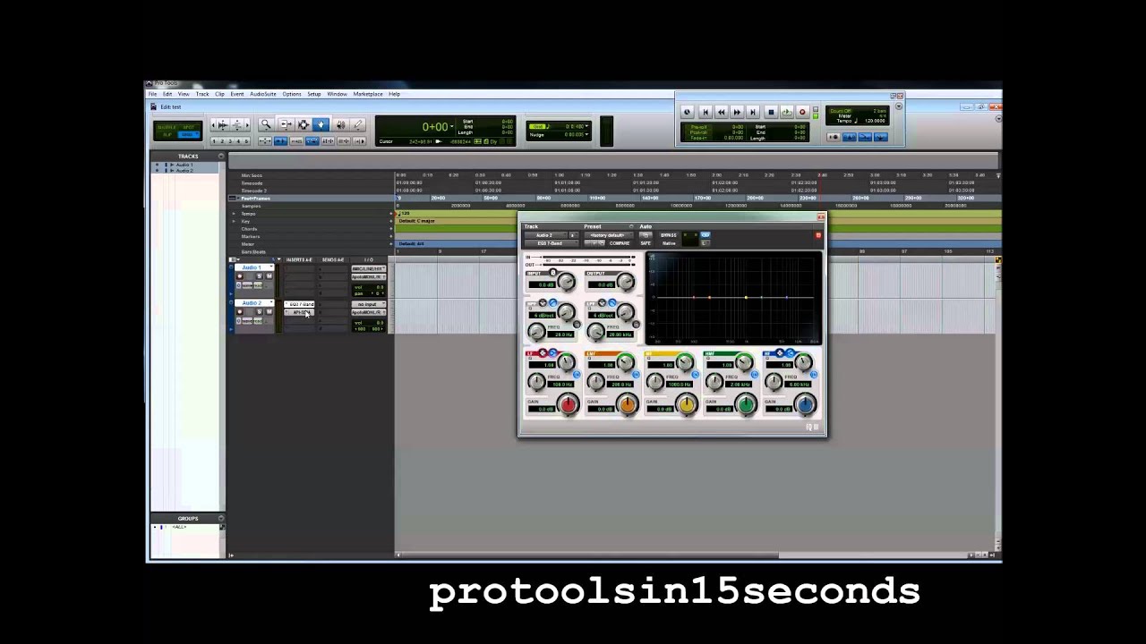 Pro Tools Having Multiple Plugin Windows Open on the Same Track