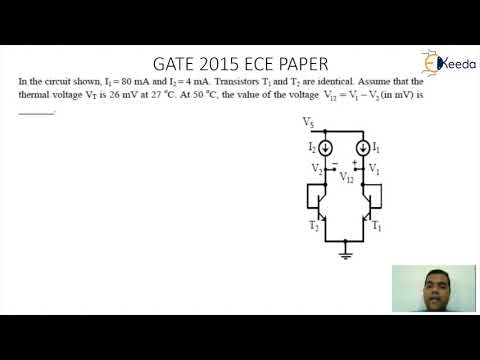 Analog Circuits GATE - BJT Numericals Session 3 - Bipolar Junction Transistor (BJT) Video ...