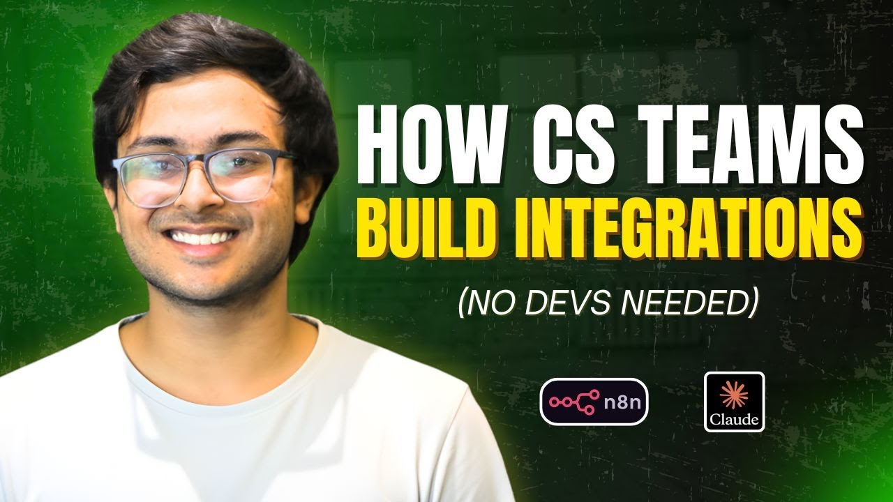 CS Teams Building Integrations WITHOUT Developers | AI + No-Code Tutorial