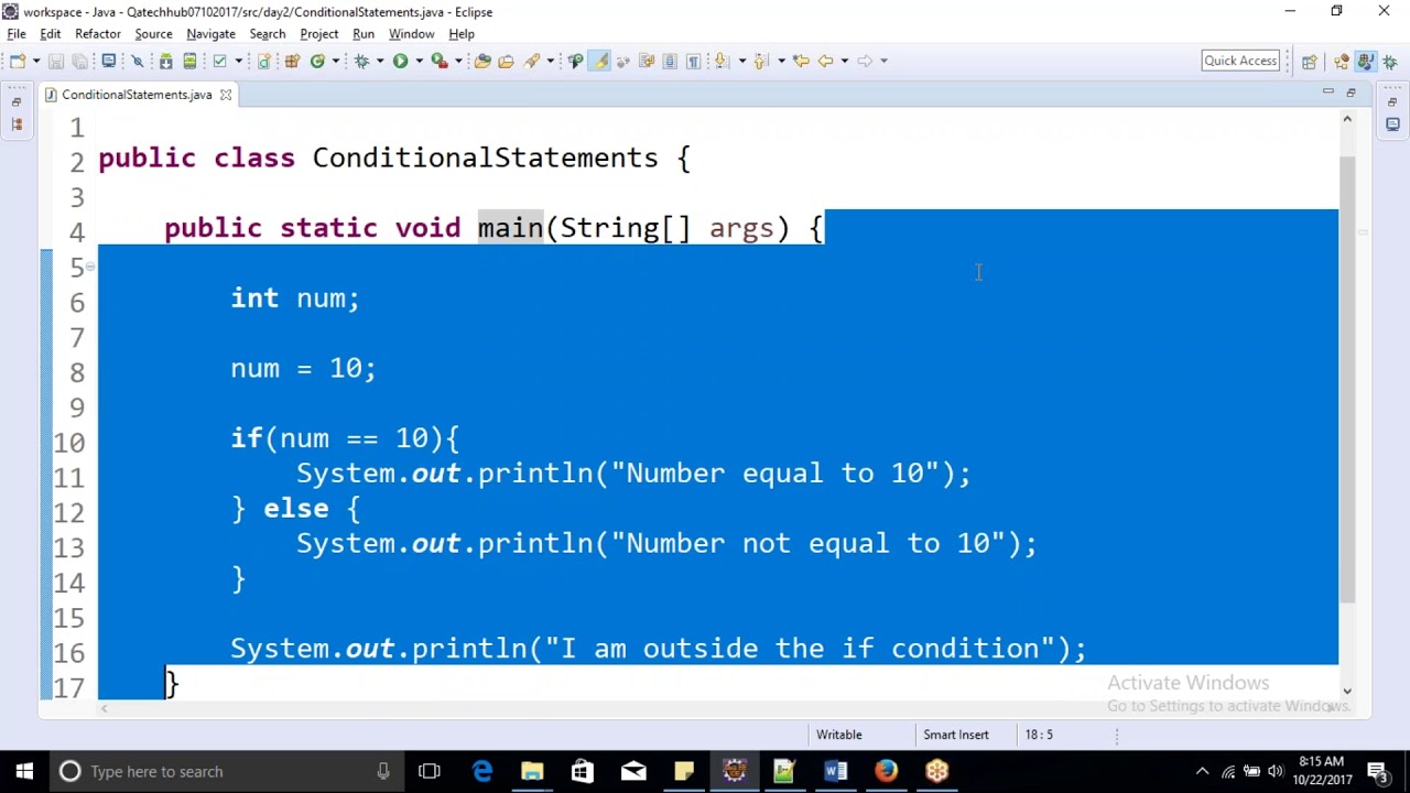 Session 4 - Classes and Objects, Methods, Constructors