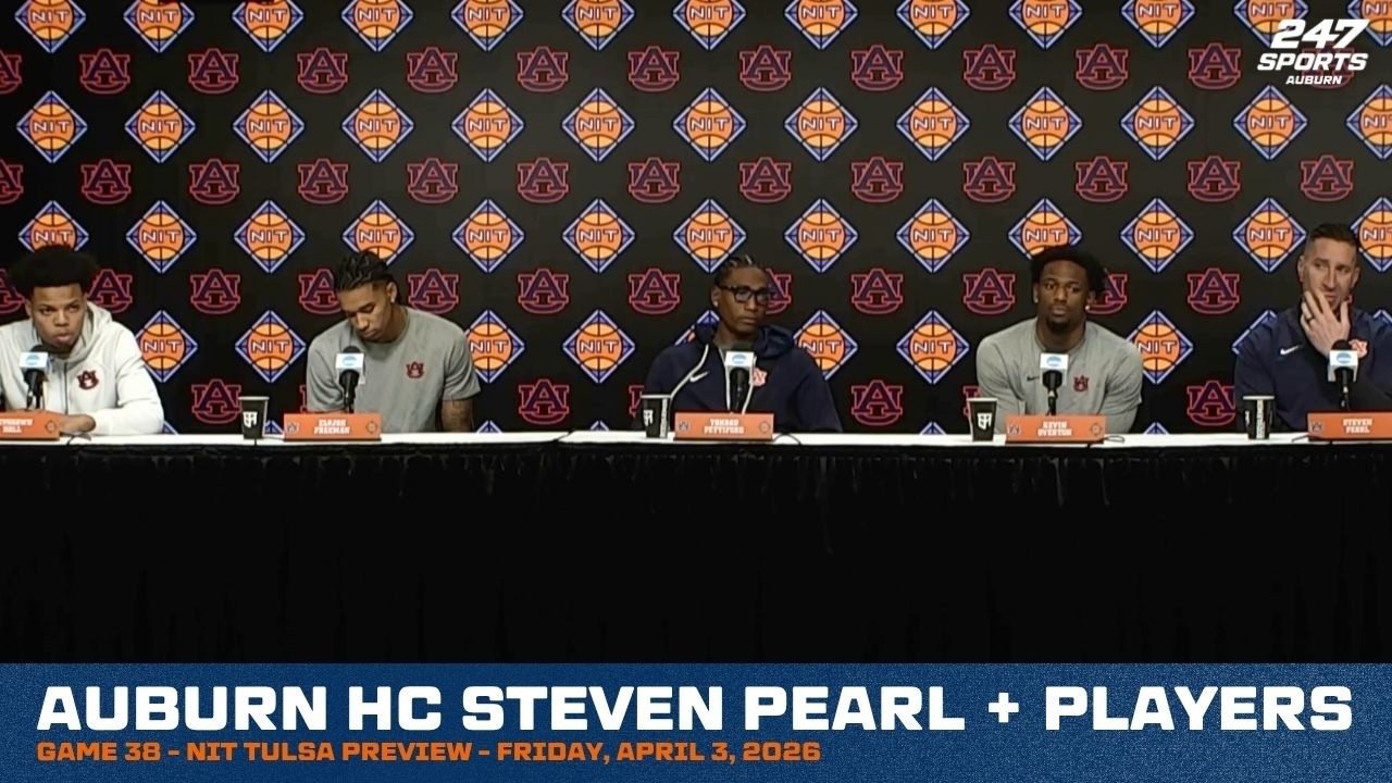 Auburn HC Steven Pearl + Players - NIT Championship Preview