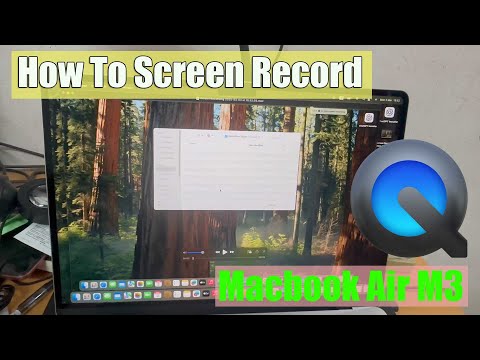 How To Screen Record On Macbook Air M3 - Full Guide