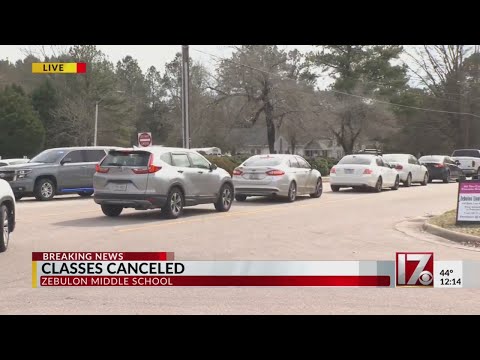 Students being released early after Zebulon magnet middle school was on lockdown