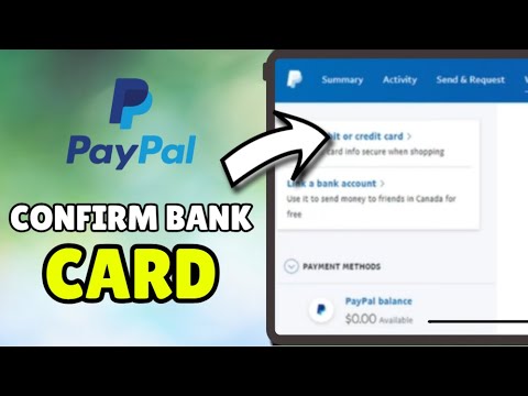 How To Confirm a Bank Card in PayPal (2025) - Verify your Credit Card in PayPal account