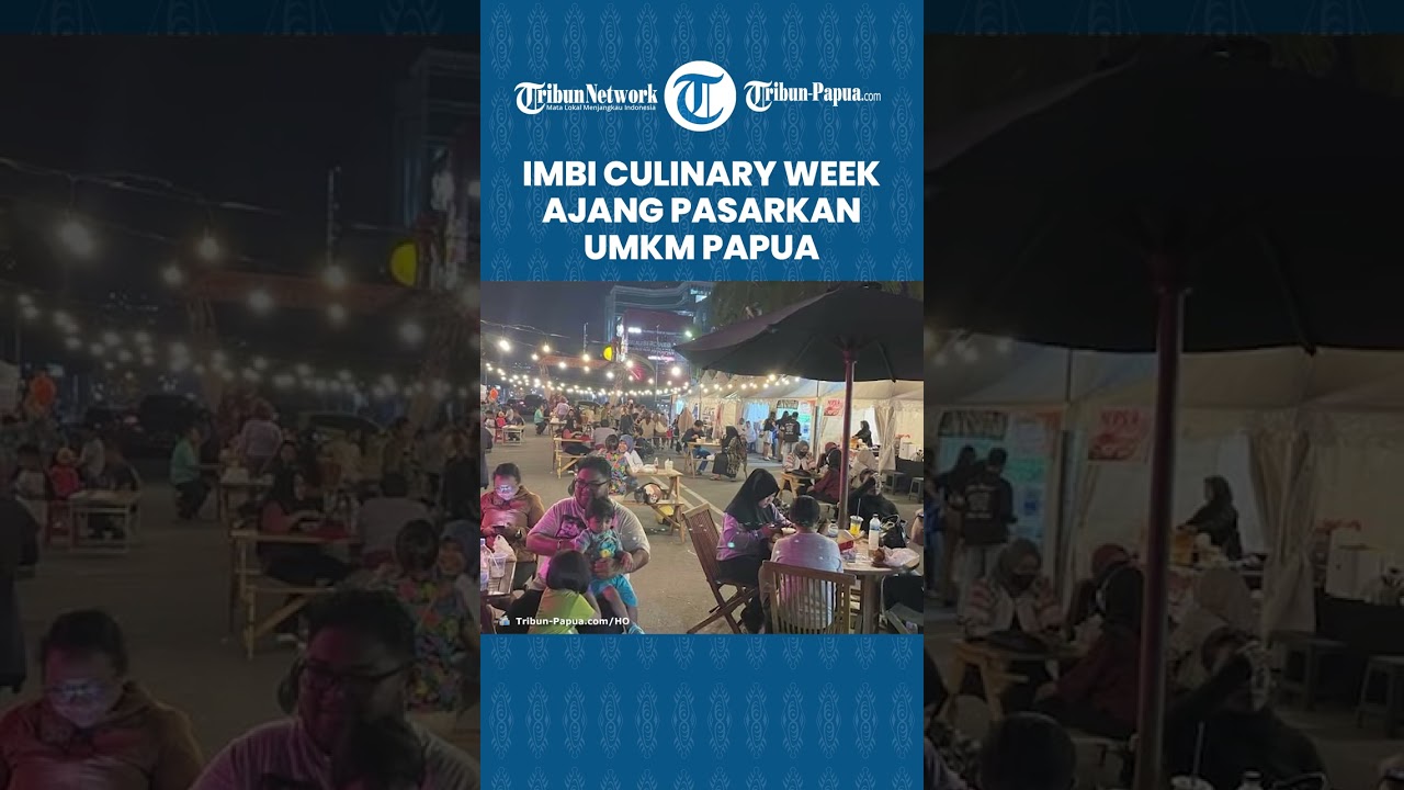 Digelar di Taman Imbi Kota Jayapura, Imbi Culinary Week Jadi Ajang ...