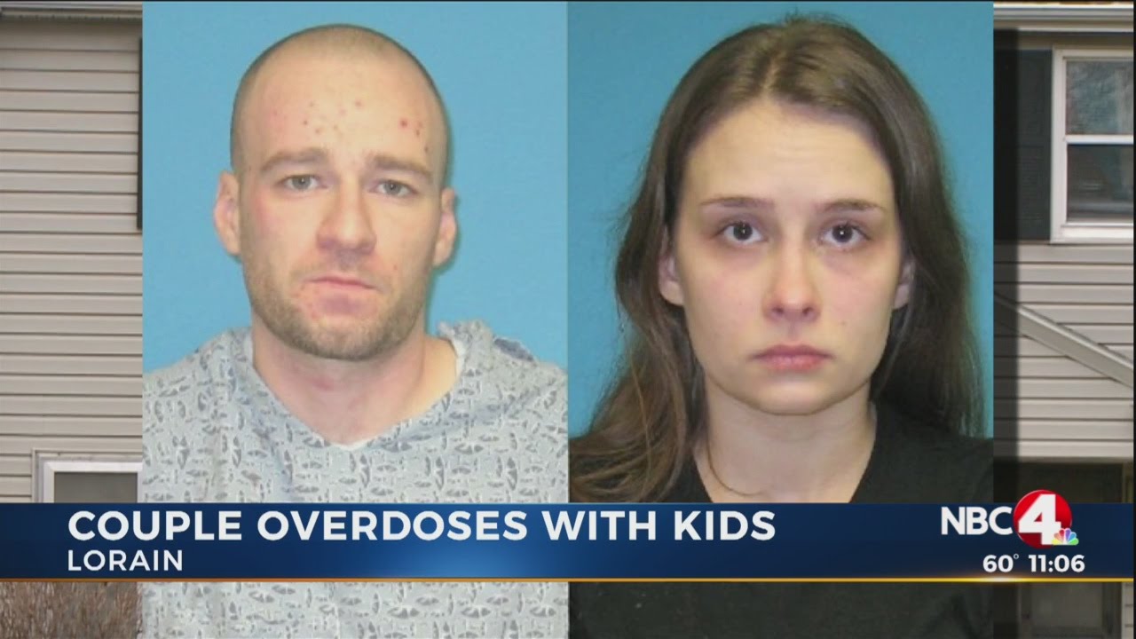 Ohio couple charged after overdosing in front of children