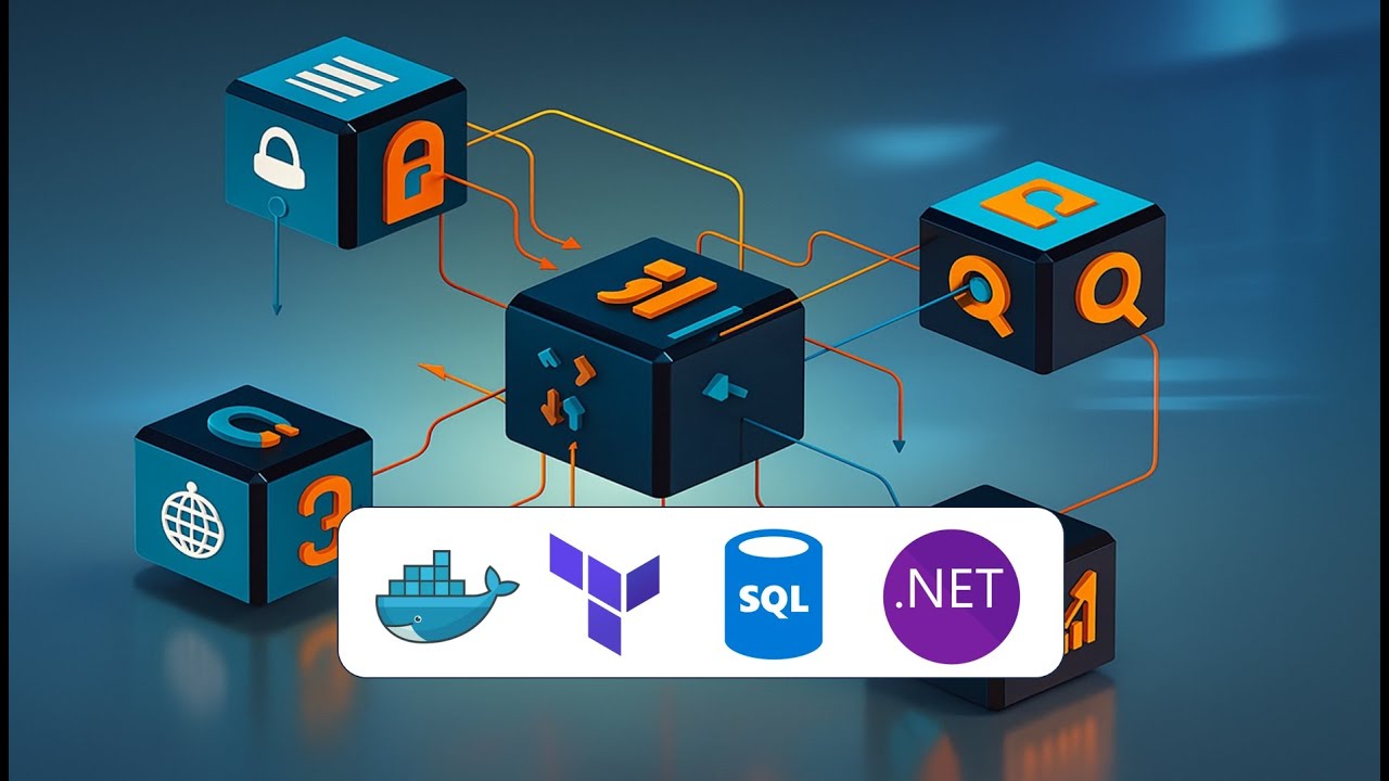 📌Course Event Driven Microservices Architecture with .NET, Docker and Terraform -real-world examples