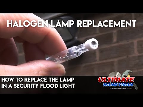 Changing a halogen bulb