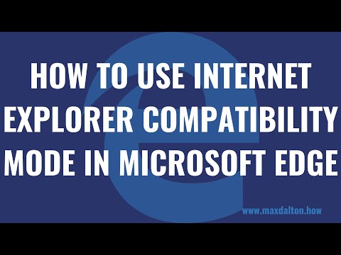 How to Use Internet Explorer Compatibility Mode in Microsoft Edge