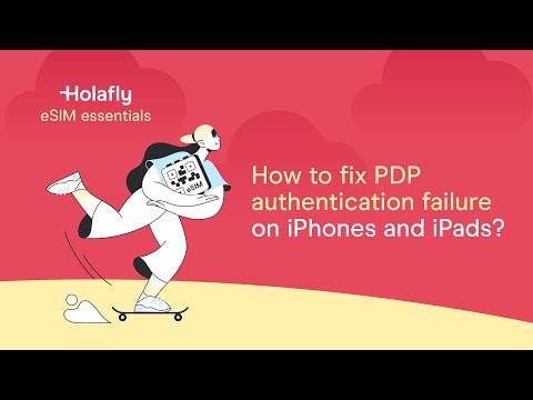 How to fix PDP authentication error on iPhone and iPad