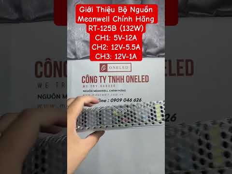 RT-125B Nguồn Meanwell Chính Hãng - LH Zalo 0909046626 #ONELED #meanwell #nguonmeanwellchinhhang