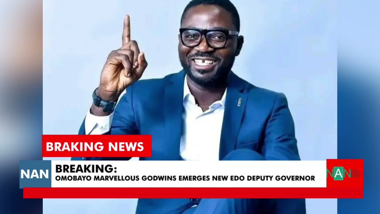 Meet the new Edo State, new deputy governor Omobayo Marvellous Godwins