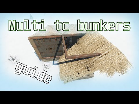 Steam Community :: Video :: Rust | Multi TC roof bunkers | Guide