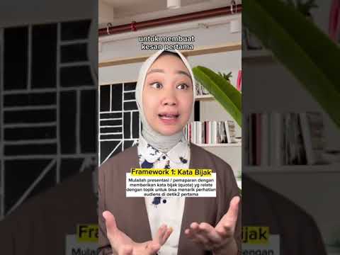 Buka Presentasi Yang Gak Bosenin #shorts #vinamuliana #tips #kerja