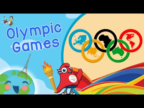 2024 Olympic Games for Kids (Learning Video for Kids) The Olympics for Kids - Paris 2024
