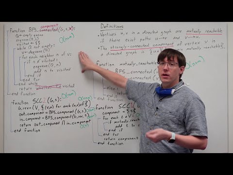 Strongly-Connected Components (Algorithms 06)