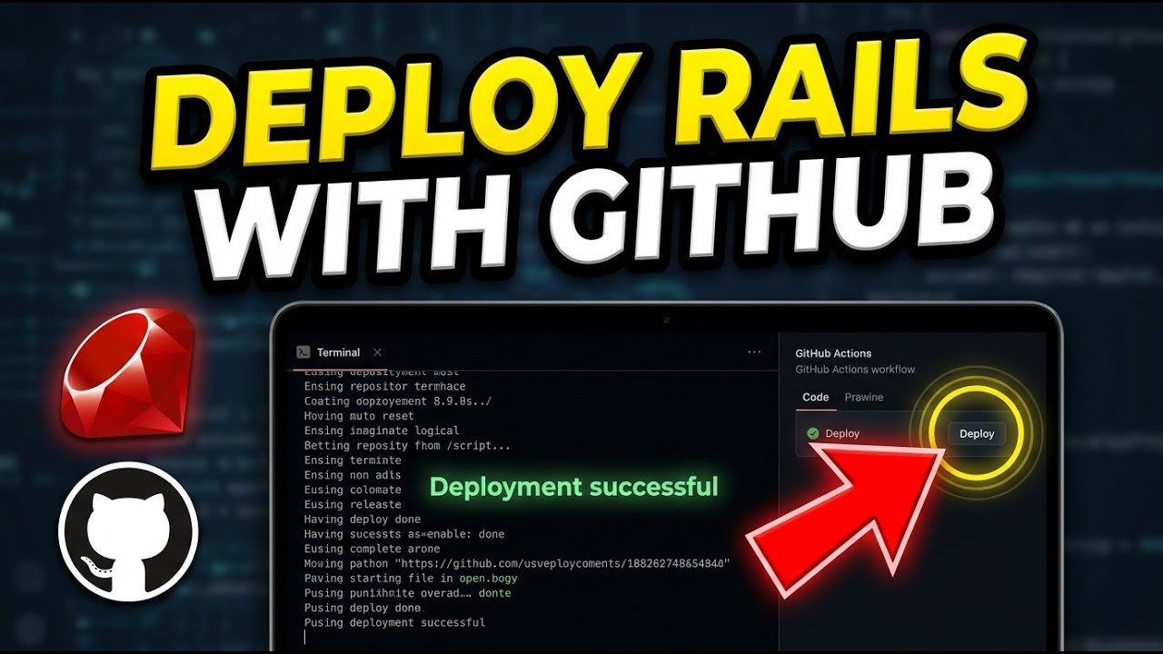 How to Deploy a Ruby on Rails App with GitHub - Full Guide