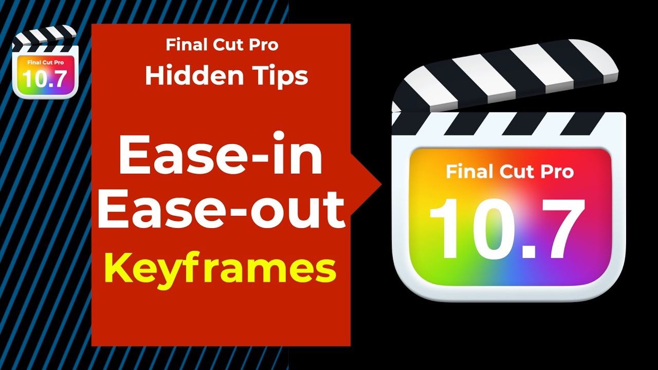 Secret Tip Ease-in Ease-out of Keyframes  - Final Cut Pro