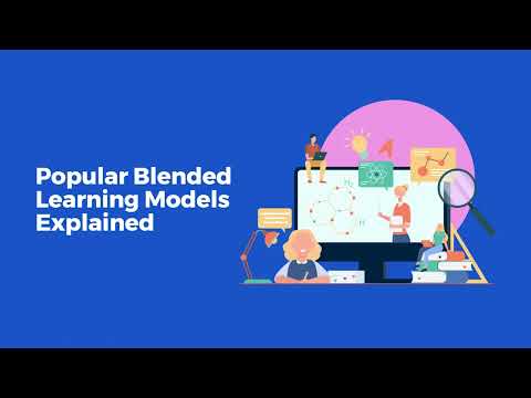 What are the Popular Blended Learning Models in Corporate Training?