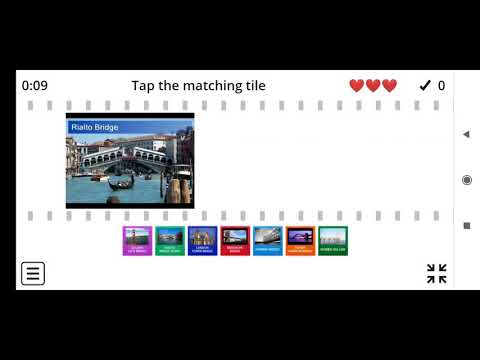 Match the pairs in word wall ( Bridges )