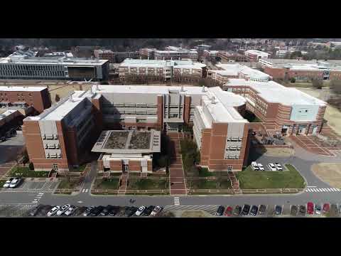 NC State Centennial Campus Hunt Library and Engineering Building Feb 2022