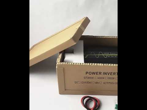 3000W Pure Sine Wave Solar Power Inverter 12V/24V/48V to 120/220/230/240V LCD