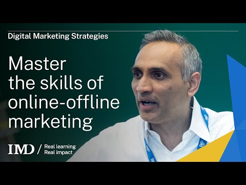 IMD's Digital Marketing Strategies: Master the skills of online offline marketing