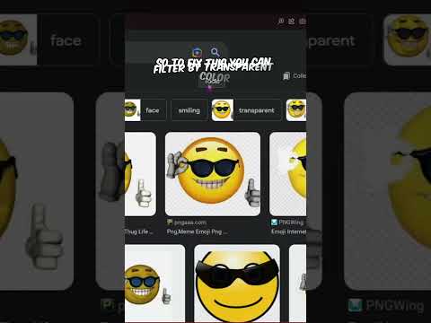 How to always find actual transparent images