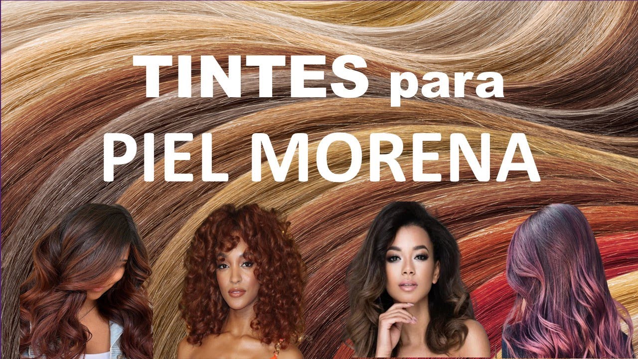 [MEJORES] TINTES de Cabello para PIEL MORENA  #pielmorena #tintes