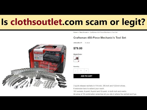 clothsoutlet.com - review! Why is Cloths Outlet so cheap? Is it scam or legit?