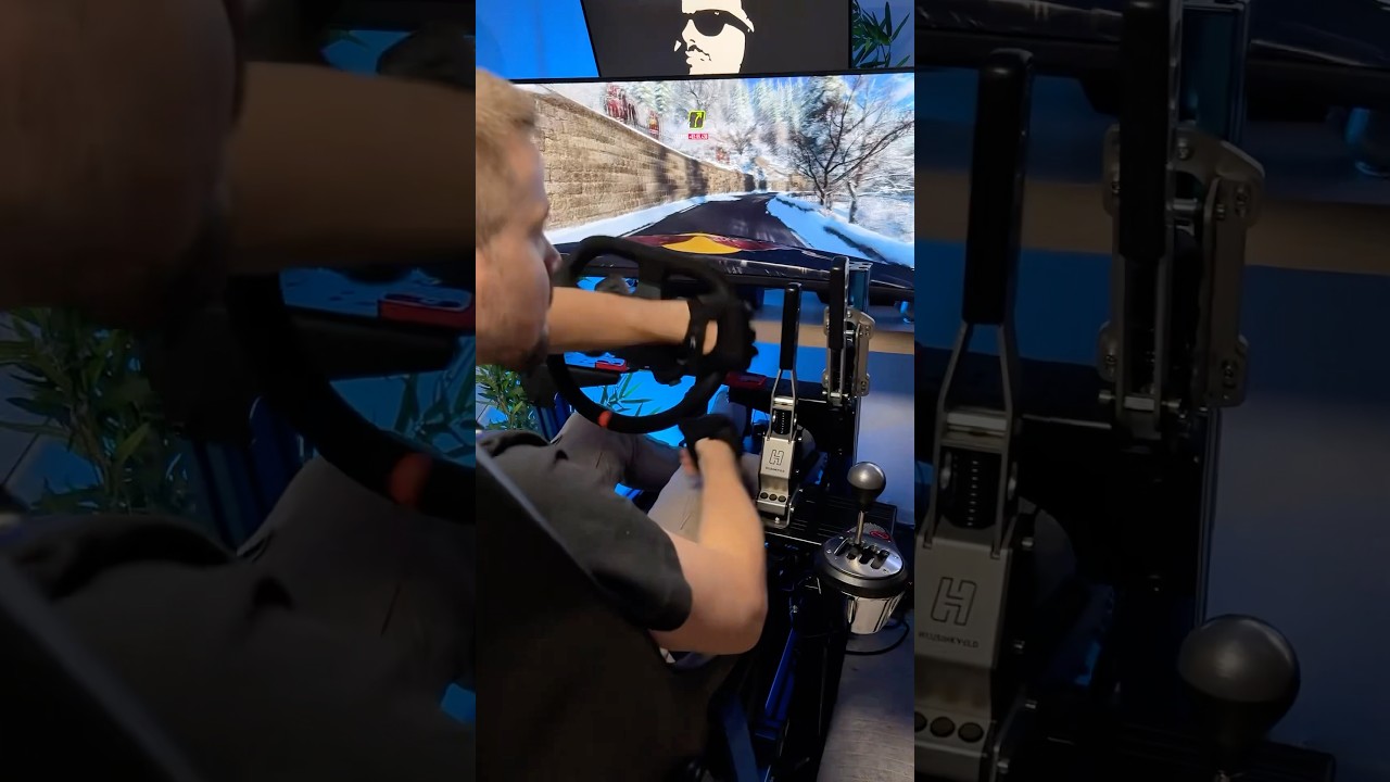 Watch the full downhill 👆🏻 #simracing #rally #gaming