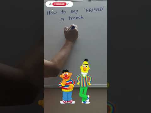 How to say 'FRIEND' in French - Learn French | Onward Academy |#education #france #india #viral#fyp