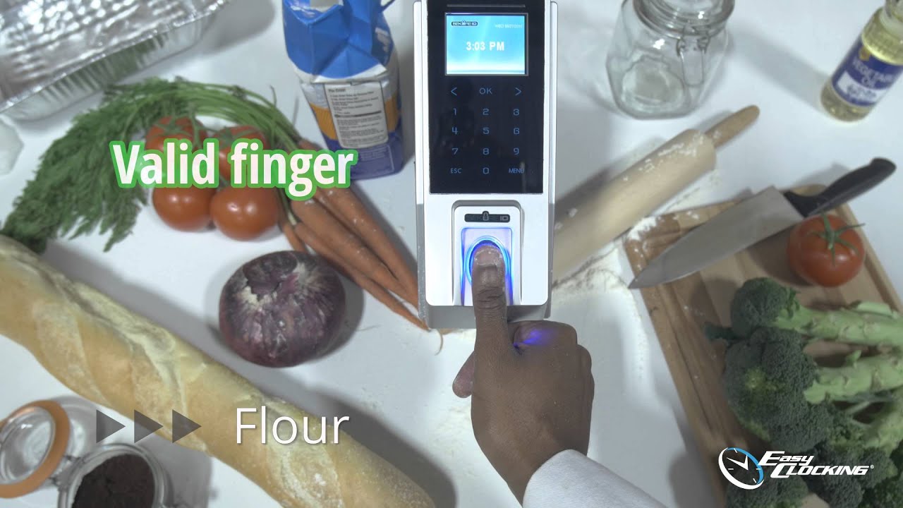 Easy Clocking EC700 Time Clock System for Hospitality Time and Attendance