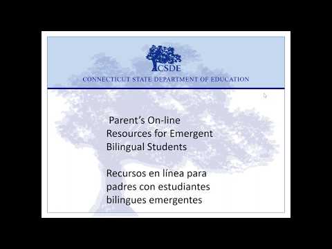 Parent's Online Resources for Emergent Bilingual Students