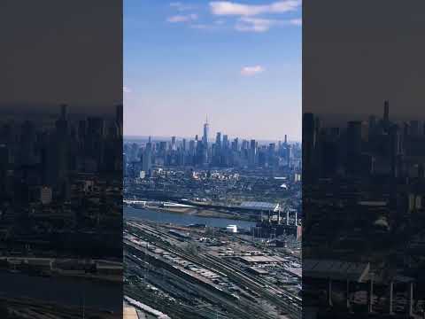 View of #newyorkcity as we land at Newark Airport #travelshorts #viewfrommywindow