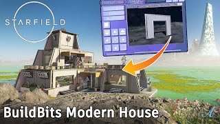 How to use BuildBits to build custom Modern House in Starfield at ...