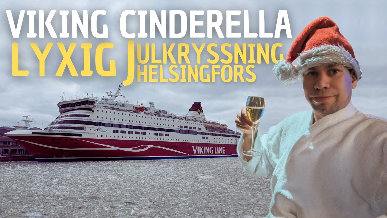 Lyxig julkryssning till Helsingfors med Cinderella, Viking Line
