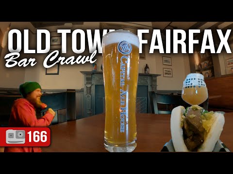 Friday Old Town Fairfax Bar Crawl | Best Bars In Fairfax | ADV 166