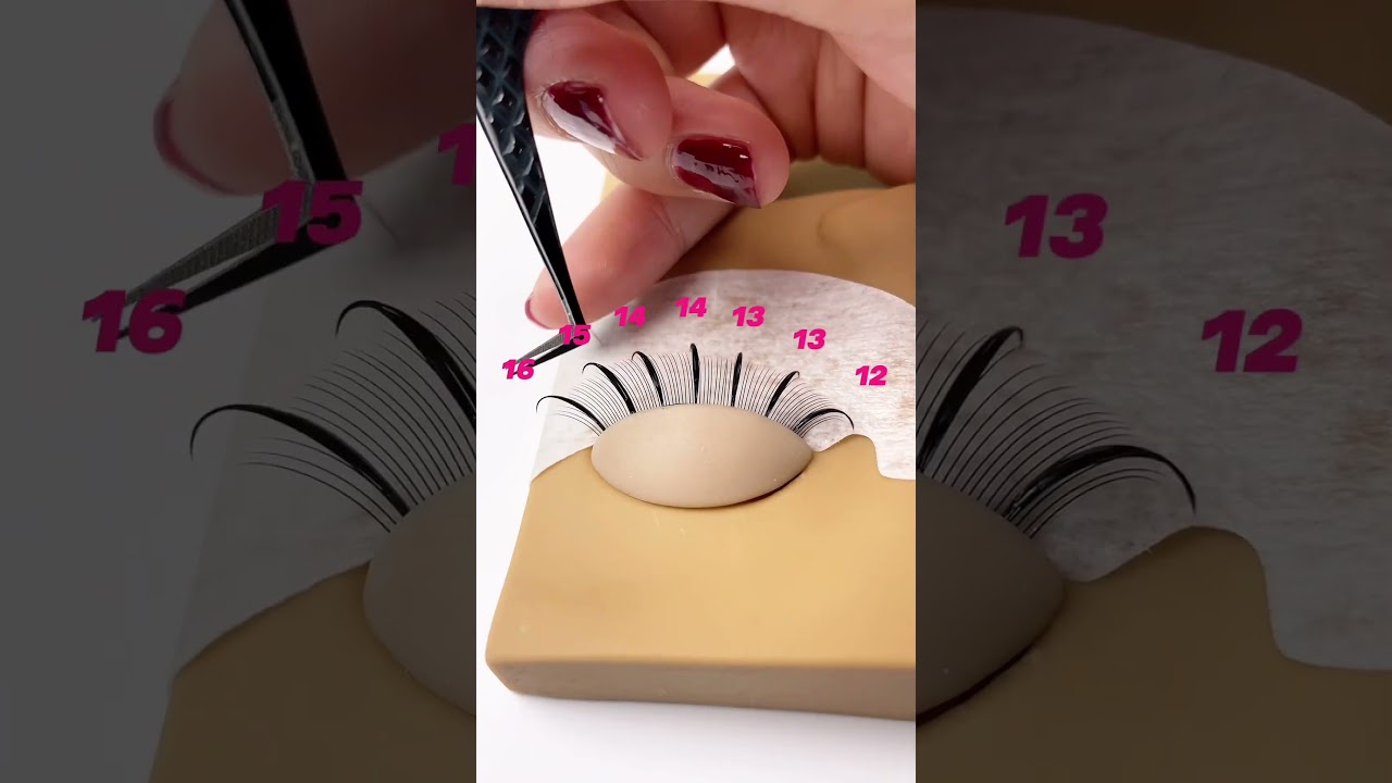 Wispy Lash Set Tutorial 💗 #lashesonpoint #lashextensions #lashing #lashes