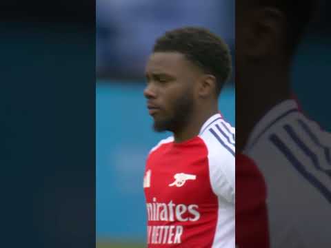 A SPECIAL MOMENT FOR NATHAN BUTLER-OYEDEJI 🥹 #arsenal #epl #football