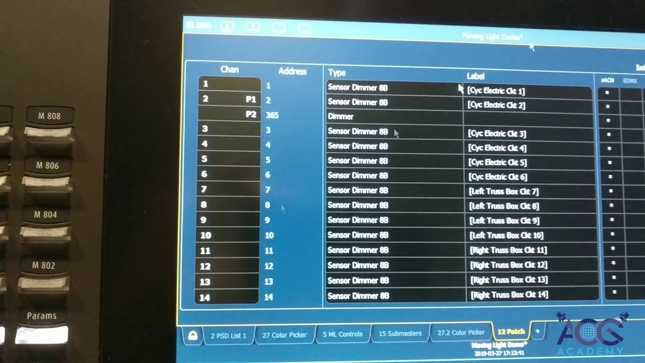 Basic Patching on ETC EOS Consoles